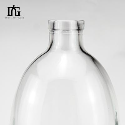 Cina 500ml/700ml/750ml Capacità Bottiglia di vino Super Flint Contenitore in vetro per bevande energetiche in vendita