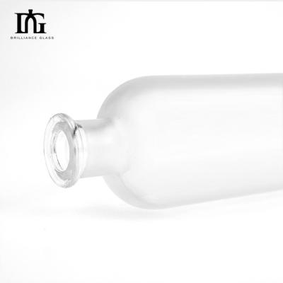 Cina Bottiglia a base pesante per liquori e bevande 500 ml Extra Flint Glass Ice Wine Bottle in vendita