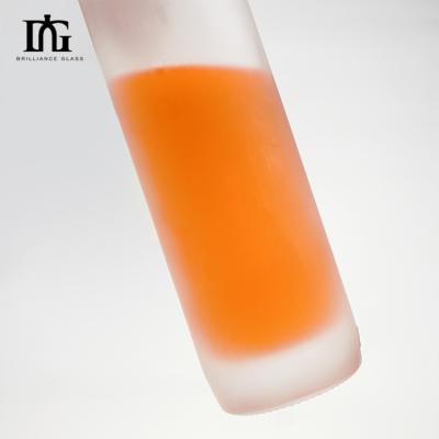 Cina Bottiglia a base pesante per liquori e bevande 500 ml Extra Flint Glass Ice Wine Bottle in vendita