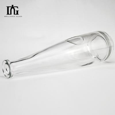 Cina Disegno personalizzato Stampa a schermo Bottiglia di vetro per vodka e whisky 500ml 700ml 750ml Capacità in vendita