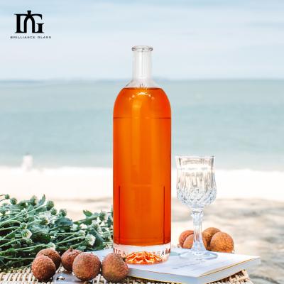 Cina 700 ml di vino gin rum vodka 750 ml di whisky bottiglia in vetro con trattamento superficiale a caldo in vendita