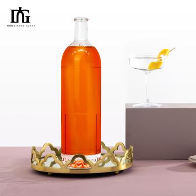Cina 700 ml di vino gin rum vodka 750 ml di whisky bottiglia in vetro con trattamento superficiale a caldo in vendita