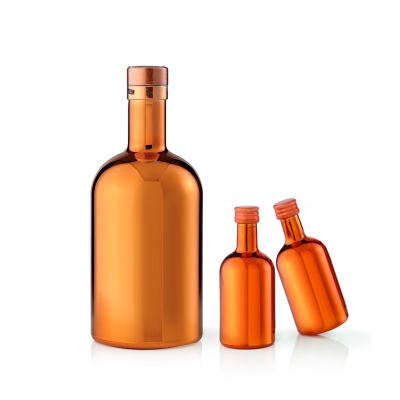 China Industriële dranken 500 ml 750 ml 1000 ml Frost Whisky Fles met kurk Te koop