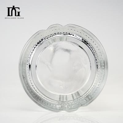 China 500 ml 750 ml VODKA garrafa redonda vazia vidro claro congelado garrafas de vinho licor com cortiça à venda