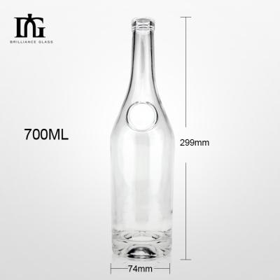 China Glass Bottles for Liquor Gin Whiskey Cocktails Wine and Vodka Screw Cap Included for sale