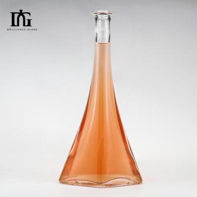 China Serigrafia, estampagem a quente, pintura, gravura e galvanização, garrafa de vidro para bebidas alcoólicas à venda