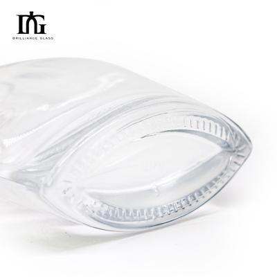 Cina Licori Bevande Bottiglie di vetro per alcolici 700ml 750ml Succo vuoto Rum Gin Whiskey Vodka in vendita