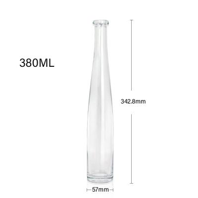 Cina Manipolazione di superficie di incisione 380ml 700ml Bottiglia di vetro per tequila whisky vodka rum brandy in vendita