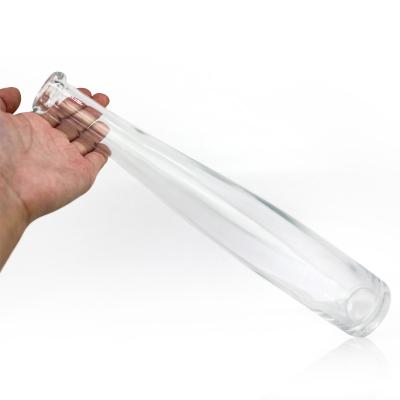Cina Manipolazione di superficie di incisione 380ml 700ml Bottiglia di vetro per tequila whisky vodka rum brandy in vendita