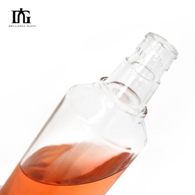中国 末端 250ml/350ml/500ml/550ml/650ml/700ml/750ml 酒類用ガラスボトル 酒類用ウォッカ 販売のため