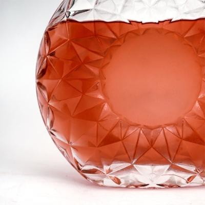 Cina 700 ml Extra Flint Clear Alcohol Rum Gin Vodka Brandy Bottiglia di vetro Con tappo Perfetto in vendita