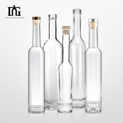 Китай Круглая стеклянная бутылка для винного вина для настройки рома Водка Виски Джин Приемлемо OEM/ODM продается