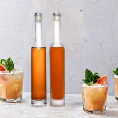 Cina Bottiglia di vino di vetro rotondo per la personalizzazione del rum Vodka Whiskey Gin Accettabile OEM/ODM in vendita