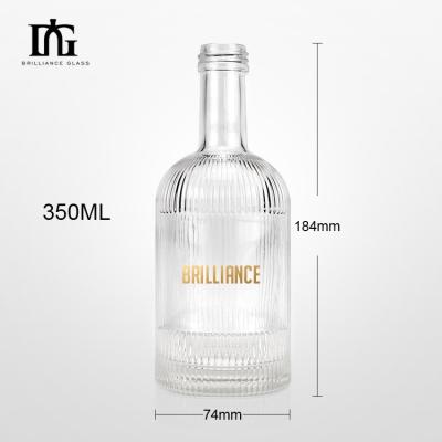 Китай Пустая бутылка 330 мл для ликеров Виски Водка и другие напитки Скандинавский стиль продается