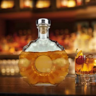 China 700ml Glass Bottles for Custom Vodka Whiskey in Other Beverage Sample Provided Freely for sale