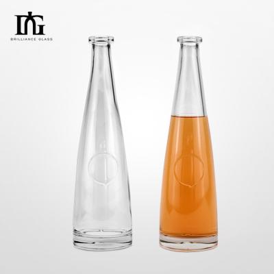Cina Bottina di vetro di 750 ml a forma quadrata per la stampa a schermo in vendita