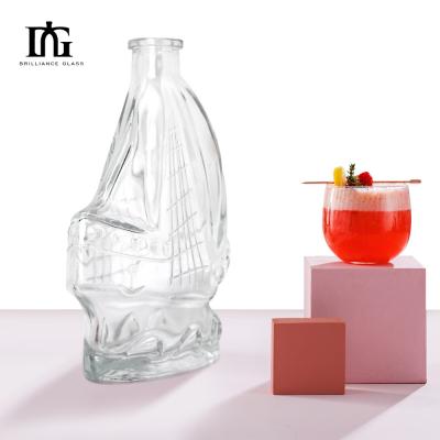 Cina Bottiglie di vino di vetro da 750 ml Super Flint 500 ml Bottiglie di alcool da 700 ml Ghiaccio Altre bevande in vendita