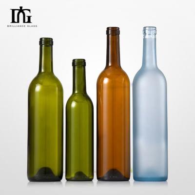 China Acceptable Customer's Logo 750ml Amber Kombucha Beer Glass Bottles with Easy Wire Caps for sale