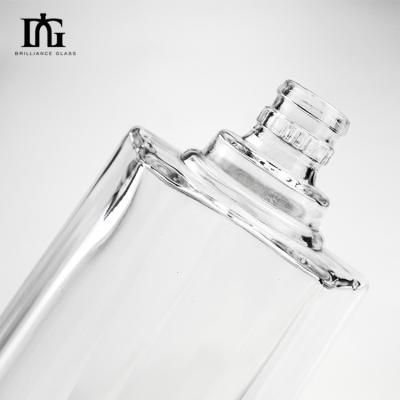 China Custom Shape 700ml Glass Bottle for Rum Whiskey and More OEM/ODM Acceptable for sale