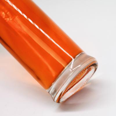Cina Bottiglie di vetro nero opaco per liquori 500 ml Capacità e logo personalizzato accettabile in vendita