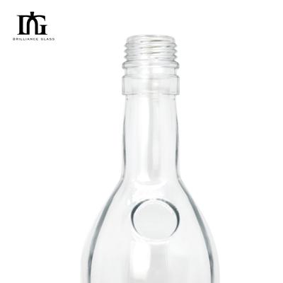 Cina Bottiglie di vetro nero opaco per liquori 500 ml Capacità e logo personalizzato accettabile in vendita