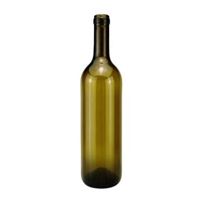 Cina Stampa a schermo Stampa a caldo Verniciatura incisione elettroplatazione 750 ml Bottiglia di vino di vetro in vendita