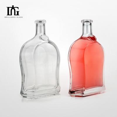 中国 グラスカラー カスタム 50ml 100ml 200ml 375ml 500ml 750ml 1000ml ジンボトル 販売のため