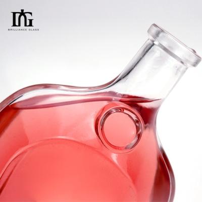 中国 グラスカラー カスタム 50ml 100ml 200ml 375ml 500ml 750ml 1000ml ジンボトル 販売のため