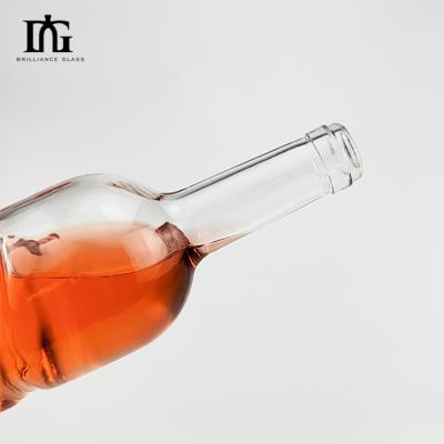 Cina Fornito gratuitamente campione 750ml bottiglia di gin bottiglia di vetro alcolici per in vari contesti in vendita
