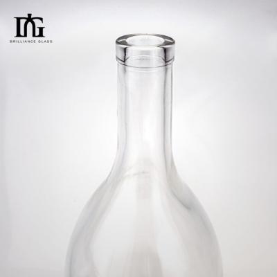 Cina OEM/ODM accettato bottiglia di spray in vetro personalizzata 700ml 500ml 750ml 1L per Gin Whiskey Liquor in vendita