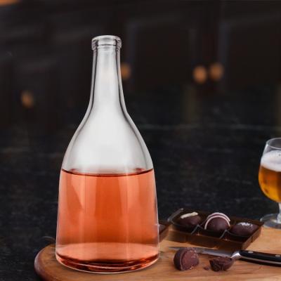 Cina OEM/ODM accettato bottiglia di spray in vetro personalizzata 700ml 500ml 750ml 1L per Gin Whiskey Liquor in vendita