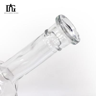 Cina Vetro per vino a forma su misura con tenuta di tipo sughero 200ml/500ml/450ml/750ml Fabbricato in vendita