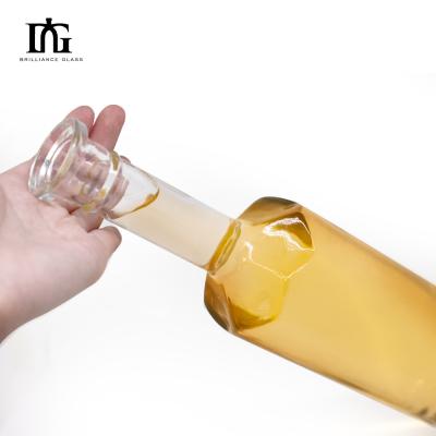 Cina Vetro per vino a forma su misura con tenuta di tipo sughero 200ml/500ml/450ml/750ml Fabbricato in vendita