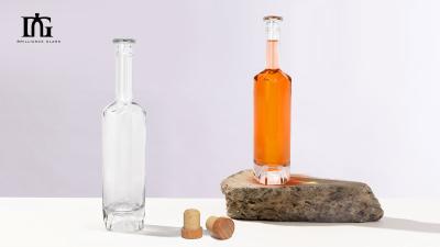 Cina Vetro per vino a forma su misura con tenuta di tipo sughero 200ml/500ml/450ml/750ml Fabbricato in vendita