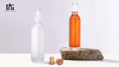 Cina Bottiglia personalizzata da 200 ml a 500 ml a 700 ml a 750 ml a 1000 ml di liquore in vetro di vodka per OEM/ODM in vendita