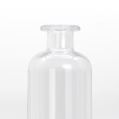 Cina Forma classica Flint Brandy Spirits Vuoto Bianco Liquore Bottiglia di vetro 500ml 700ml Super in vendita