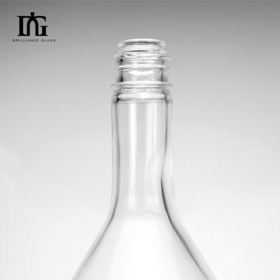 Cina Whiskey Juniper Vodka Etichetta personalizzata Bottiglia di vetro di grande capacità 750ml 1000ml 1750ml in vendita