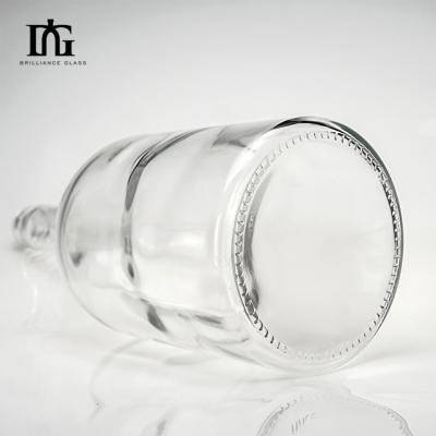 Cina Whiskey Juniper Vodka Etichetta personalizzata Bottiglia di vetro di grande capacità 750ml 1000ml 1750ml in vendita