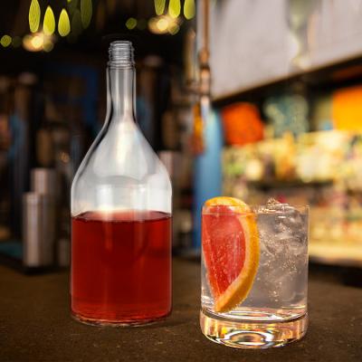 Cina Whiskey Juniper Vodka Etichetta personalizzata Bottiglia di vetro di grande capacità 750ml 1000ml 1750ml in vendita