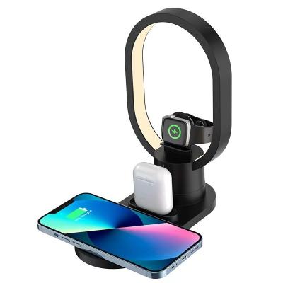 Cina 15W Fast Magnetic Wireless Charger for Bedside Lamp and 4 in 1 Magnetic Charging in vendita