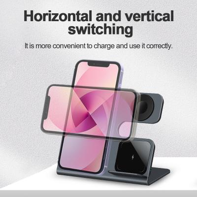 Cina 73% Charging Efficiency 15W Magnetic Wireless Charger Station for Desktop Mobile Phone in vendita