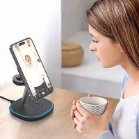 China Fast Charging Multi Function Holder Magnetic 15 Watt Fast Charger for sale