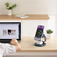 China Fast Charging Multi Function Holder Magnetic 15 Watt Fast Charger for sale