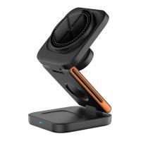 Quality Over Charging Protection 3 In 1 Wireless Charger Stand IPhone And Samsung Watch for sale