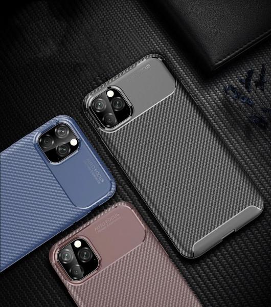 Quality Function Protect Mobile Phone TPU Case Carbon Fiber Brushed for iPhone 11 Pro for sale