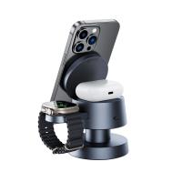 China Led Table Light With Foldable Function And Wireless Charger Qi Magnetic Charging for sale