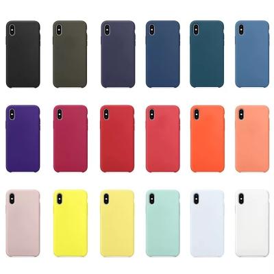 China Schokbestendige vloeibare siliconen rubber behuizing voor iPhone 11 Pro Max Militaire bescherming Te koop