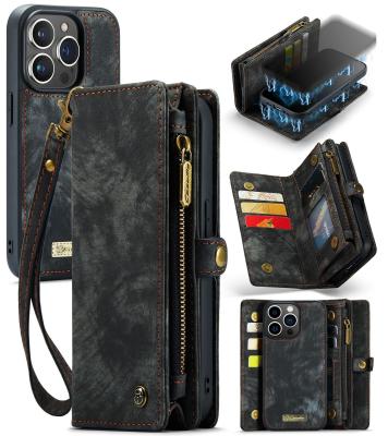 China Card Slot Mobile Shell Leather TPU Phone Cases Wallet Flip Cover Phone Case for iPhone 13 14 Pro Max Luxury Design Style for sale