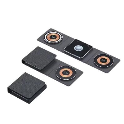 China Snel opladen 15W opvouwbaar draadloos oplader Compact en handig voor reizen Te koop