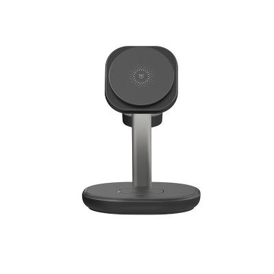 China Material ABS 15W Carregador sem fio para iPhone iWatch Airpods Multifuncional 3 em 1 à venda